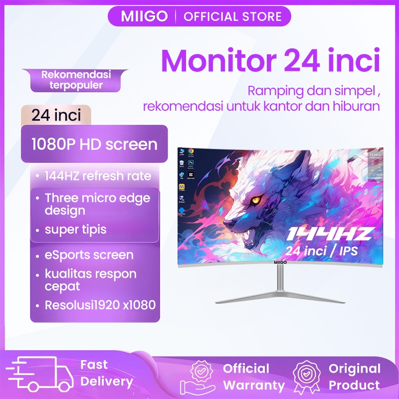Jual MIIGO- Monitor, Monitor Game Profesional, Monitor 24 Inci ...