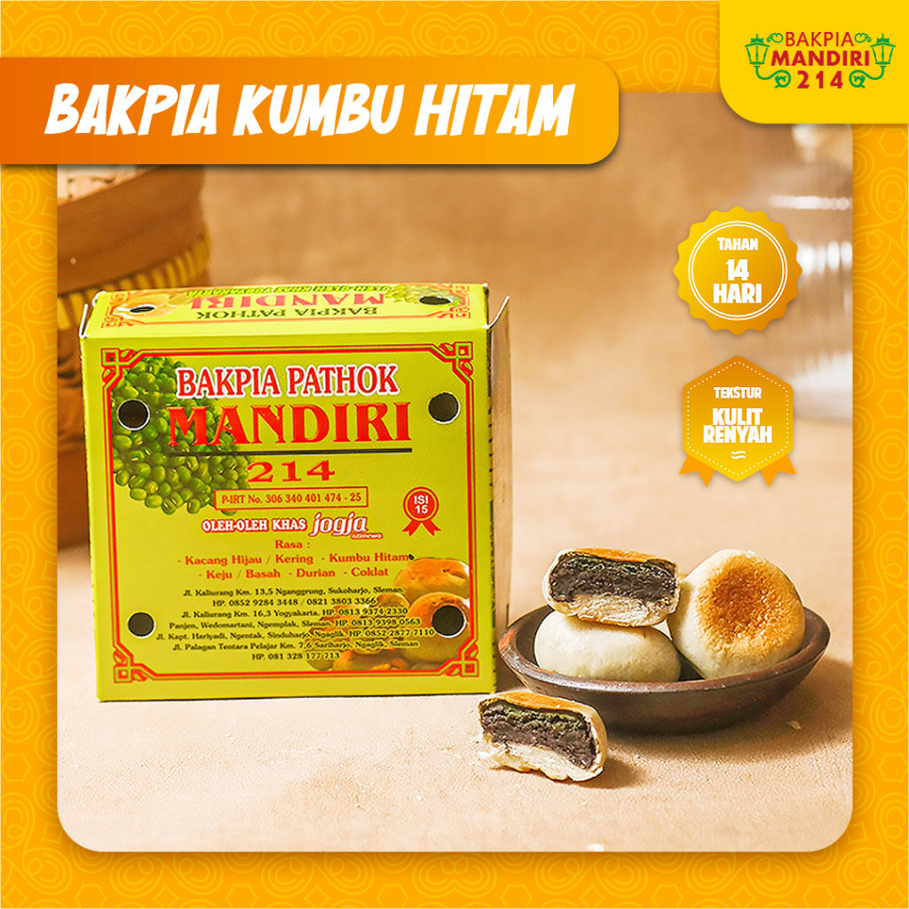 Jual BAKPIA KUMBU HITAM (BASAH) | Shopee Indonesia