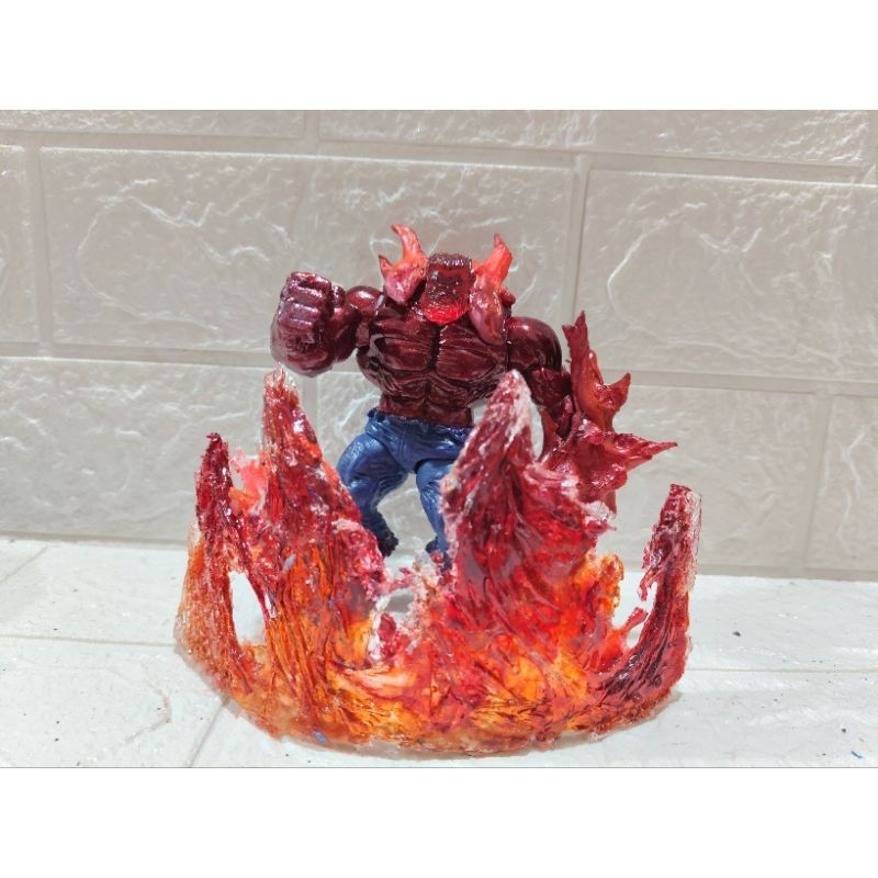 Jual figure red hulk thunderbolt figure thadeus ross tinggi 13 cm hulk ...