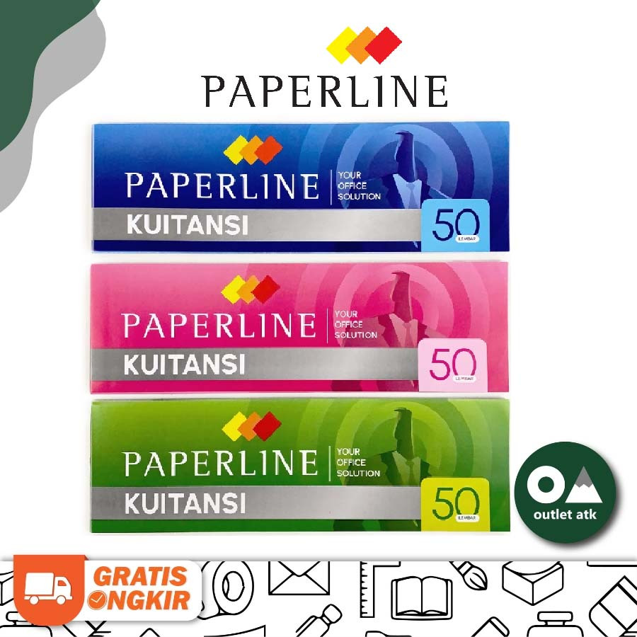 Jual Buku Kuitansi / Kwitansi Paperline Besar isi 50 Lembar | Shopee ...