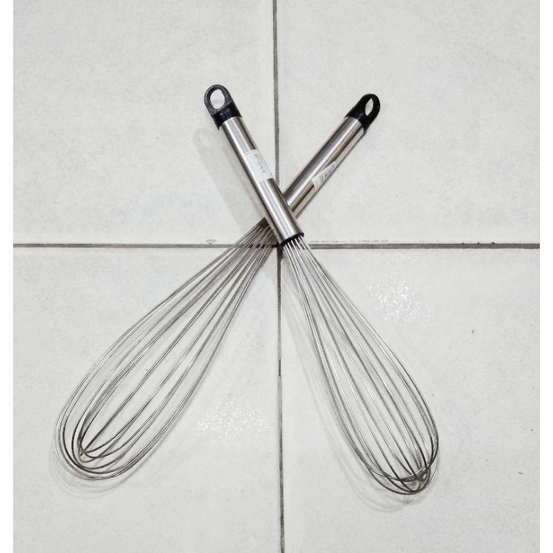 Jual HAND WHISK STAINLESS OVAL / ALAT PENGOCOK TELUR OVAL / PENGADUK ...