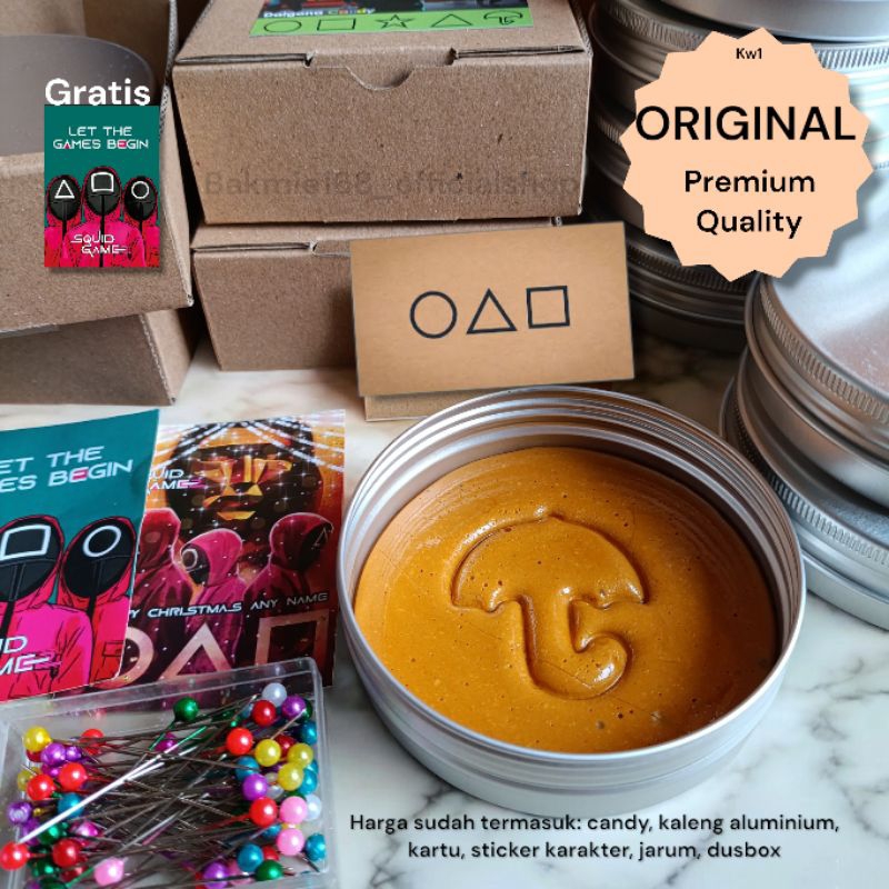 Jual Dalgona candy squid game/permen korea | Shopee Indonesia