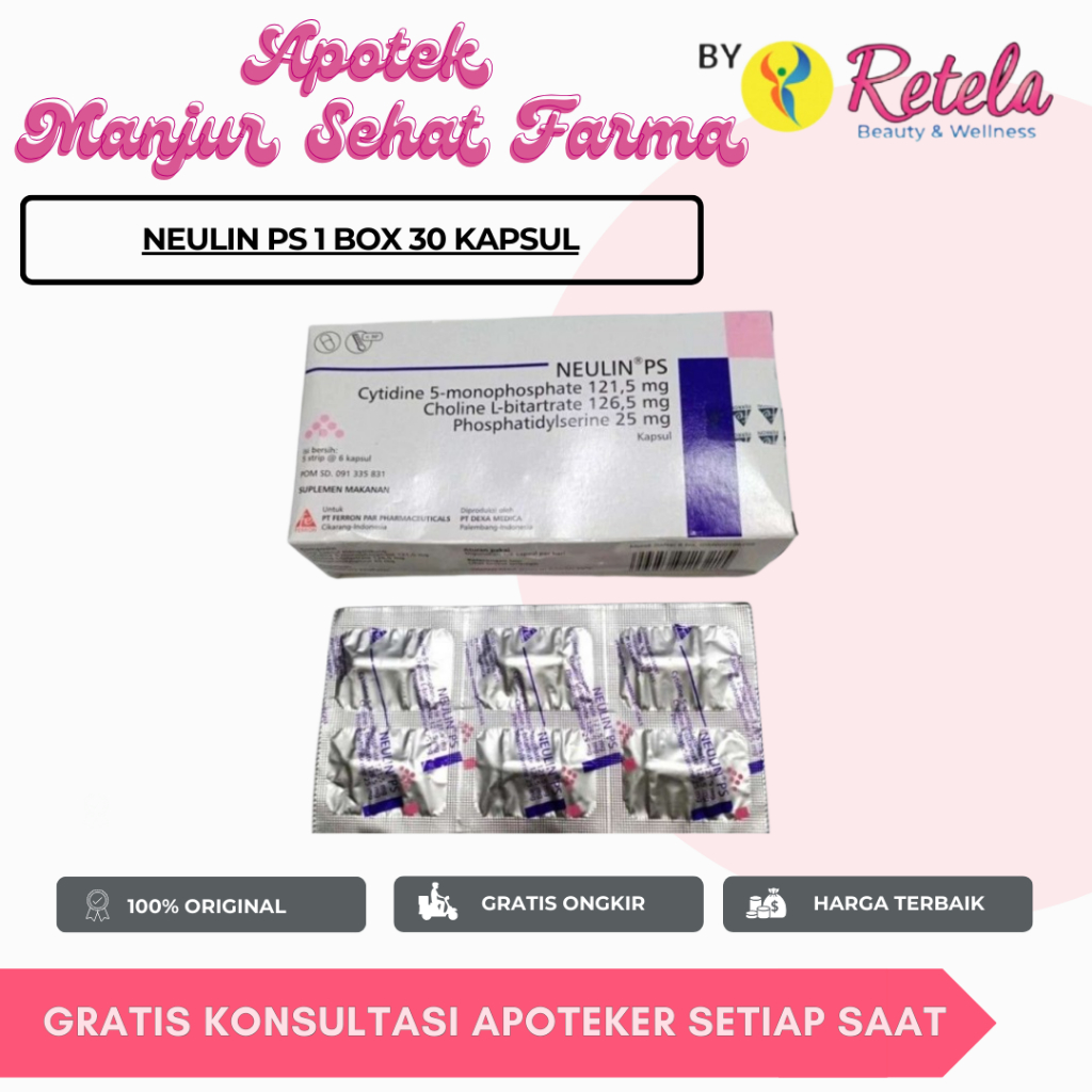 Jual NEULIN PS 5 STRIP @ 6 KAPSUL | Shopee Indonesia
