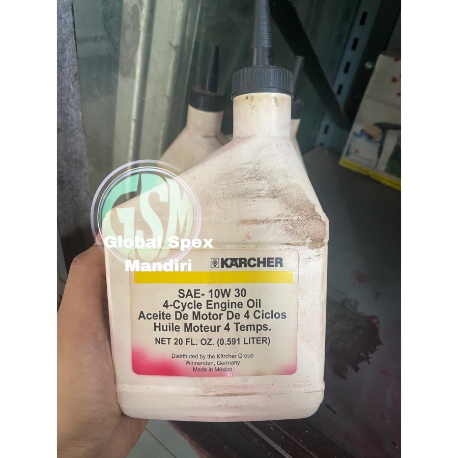 Jual KARCHER ENGINE OIL SAE 10W 30 4-CYCLE Motorcycle | Shopee Indonesia