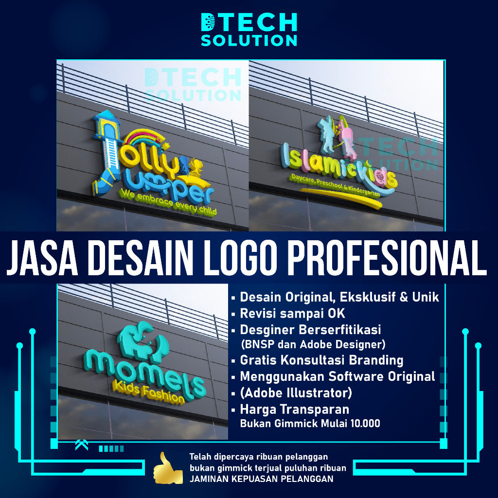 Jual Desain Logo Maskot | Jasa Design Logo Yayasan Perusahaan | Shopee Indonesia