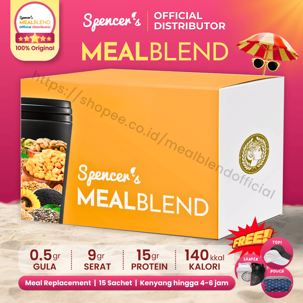 Jual Spencer's MealBlend - Meal Replacement BPOM untuk Diet Spencer ...