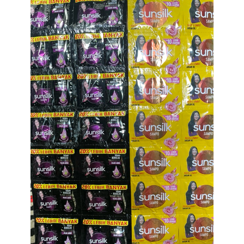 Jual Shampo Sunslik 1 Renteng Isi 12 Pasang ( 24 Pcs ) | Shopee Indonesia