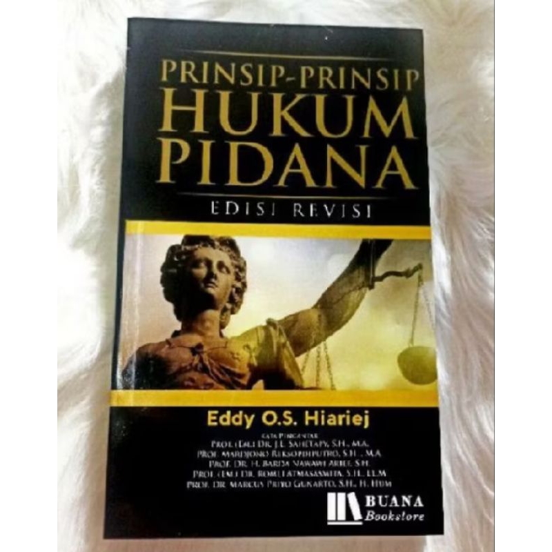 Jual Prinsip Prinsip Hukum Pidana Edisi Revisi | Eddy | Shopee Indonesia