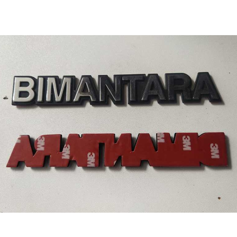 Jual emblem tulisan Bimantara 1BIJI | Shopee Indonesia
