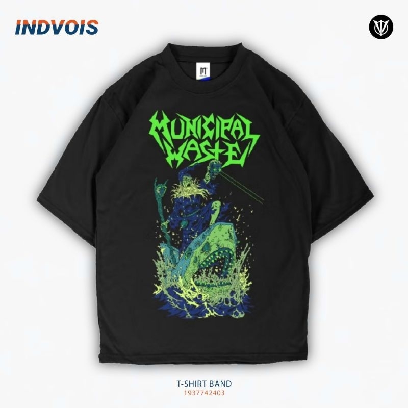 Jual Kaos Band Municipal Waste Merchcons | Shopee Indonesia