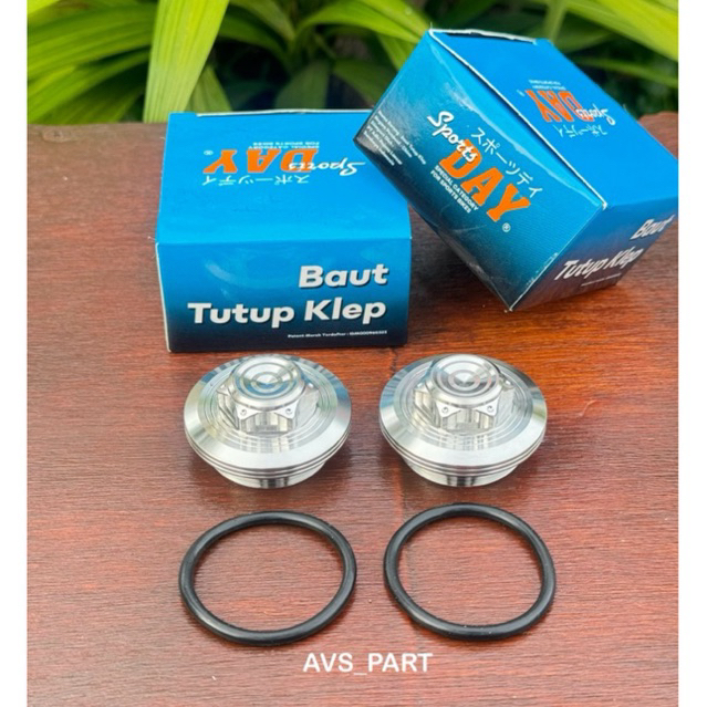 Jual TUTUP KLEP STAINLESS CNC DAY CB GL MEGA PRO TIGER BAUT TUTUP KLEP ...
