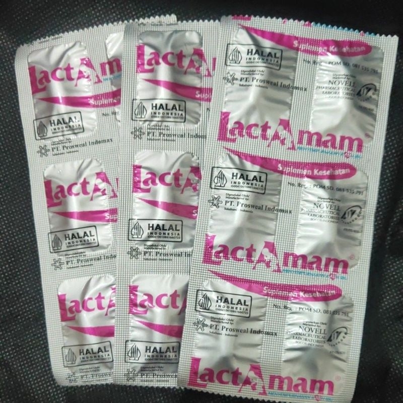 Jual Lactamam strip isi 6 kaplet | Shopee Indonesia