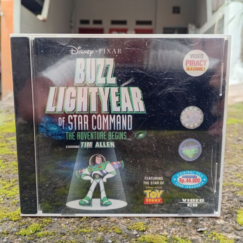 Jual Buzz Lightyear of Star Command Disney Pixar VCD VideoCD (2000 ...