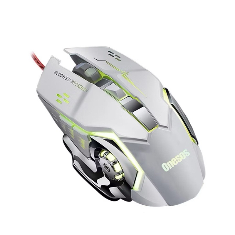 Jual Mouse Gaming Murah Rgb Efect Kabel Usb OneSos Komputer dan Laptop ...