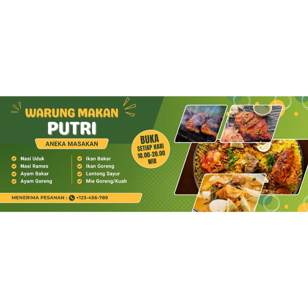 Jual Cetak Spanduk ukuran 2x1 meter | Shopee Indonesia