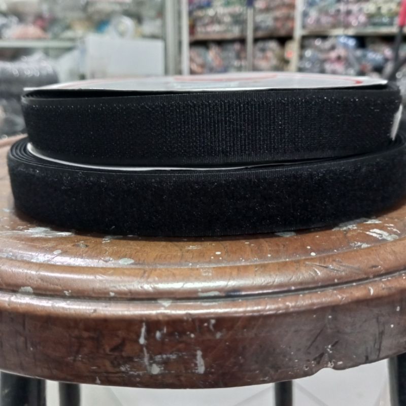 Jual velcro 1in (2,5cm) 1 set kasar & halus (1 pasangan) panjang 20 ...