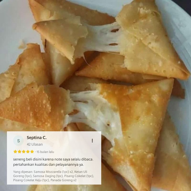 Jual Samosa Keju Mozzarella | Shopee Indonesia