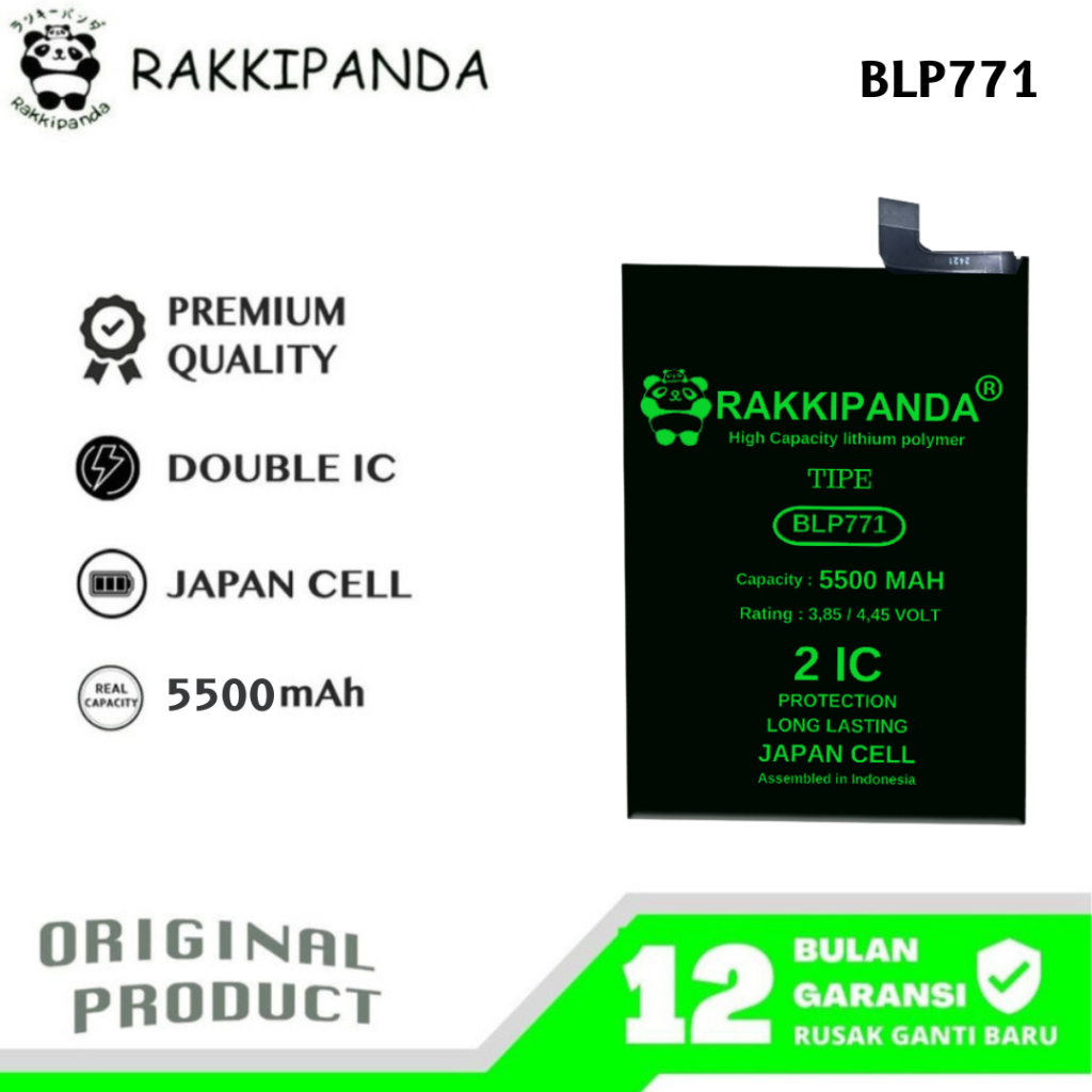 Jual RakkiPanda - BLP771 Realme Narzo 10 / Realme 6I / C25Y Batre ...