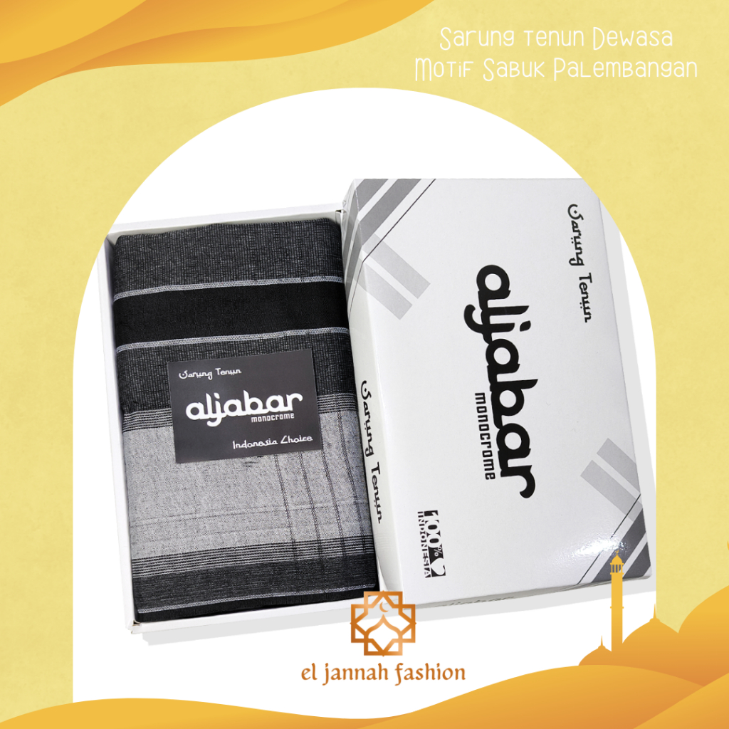 Jual Aljabar Sarung Dewasa Motif Sabuk Palembangan Bahan Teteron Cotton ...