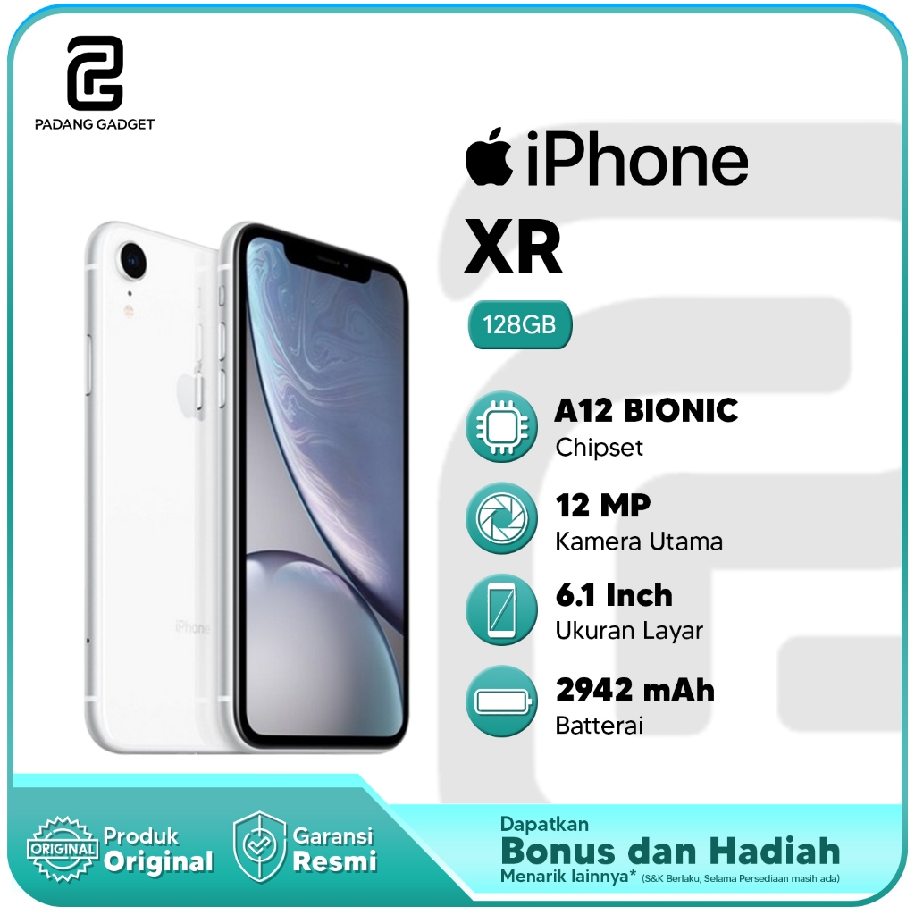 Jual Iphone XR 128GB New BNIB CPO Original Garansi Resmi | Shopee Indonesia