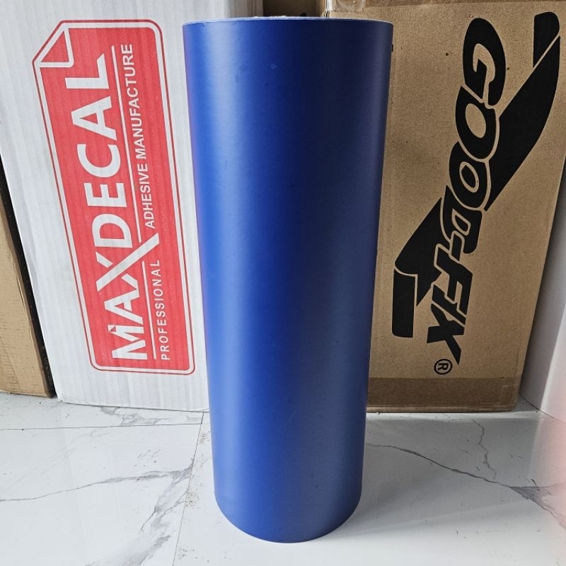 Jual Skotlet Biru Tua Doff Lebar 40cm | Shopee Indonesia