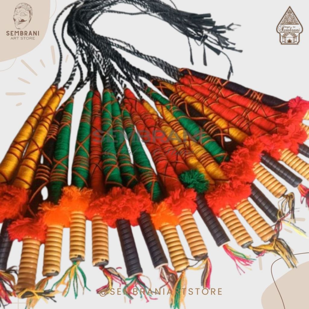 Jual PECUT KUDA LUMPING ANAK - Cambuk Jupe Ulir MURAH Tari Tradisional ...