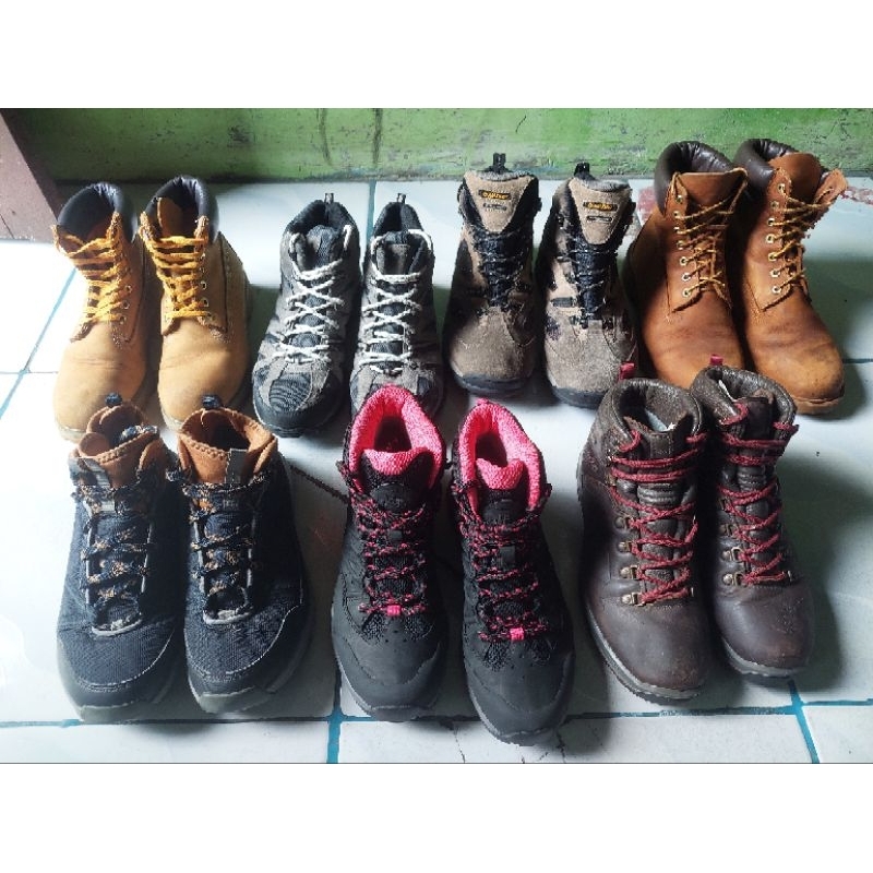 Jual sepatu gunung hiking outdoor camping kollon sporteider treksta ...