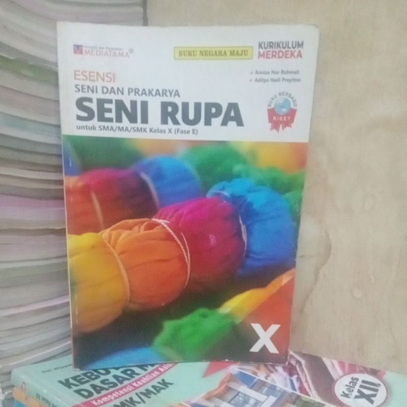 Jual Seni Rupa Untuk SMA/SMK Kelas X Kurikulum Merdeka Penerbit ...