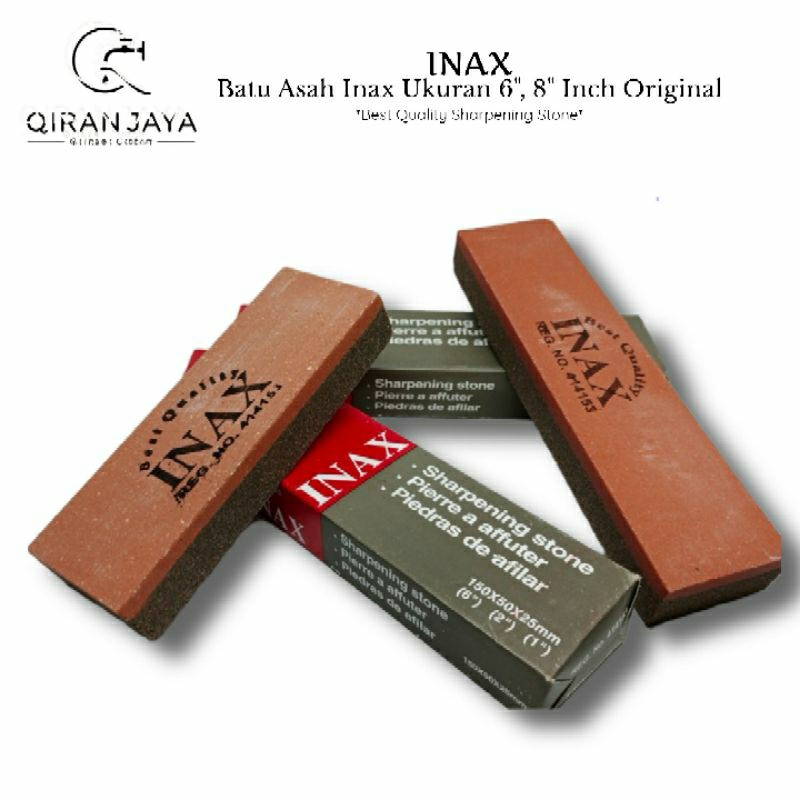Jual Batu Asah INAX 8 Inch / Batu Beji Ungkal INAX / Sharpening Stone ...