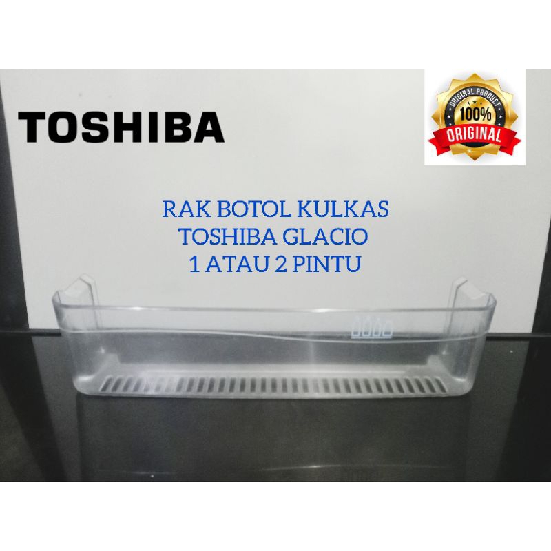 Jual RAK BOTOL PALING BAWAH KULKAS TOSHIBA GLACIO 1 ATAU 2 PINTU.SECOND ORIGINAL | Shopee Indonesia