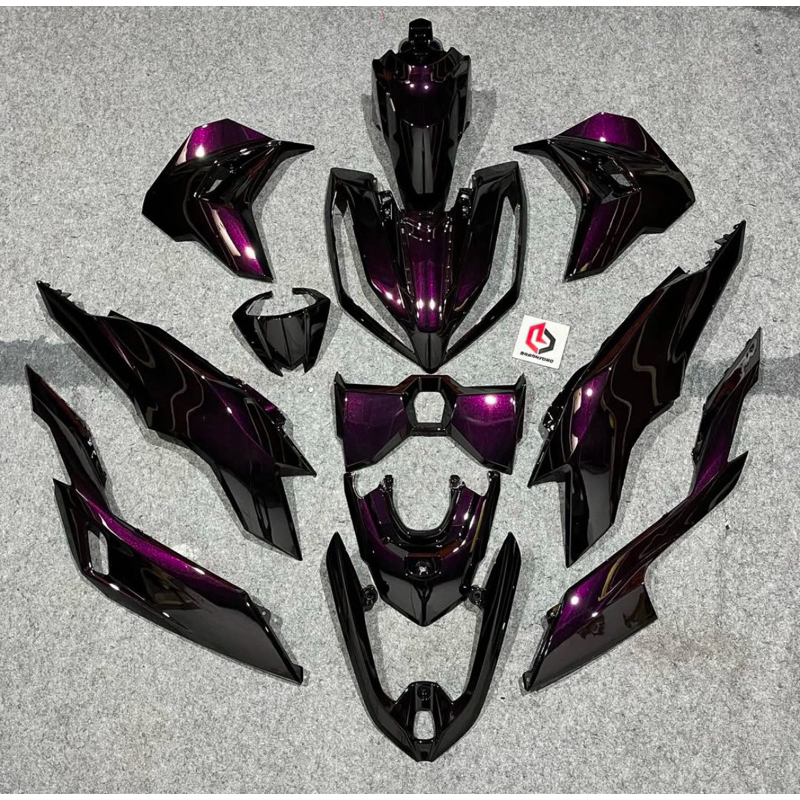 Jual COVER FULL BODY HALUS HONDA VARIO GEN 2 COSTEM WARNA BURGUNDY ...