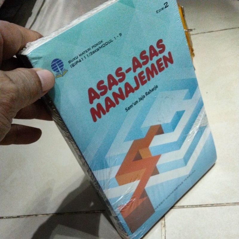 Jual ASAS-ASAS MANAJEMEN ISIP4111/3SKS/MODUL 1-9 EDISI 2 Sam'un Jaja ...