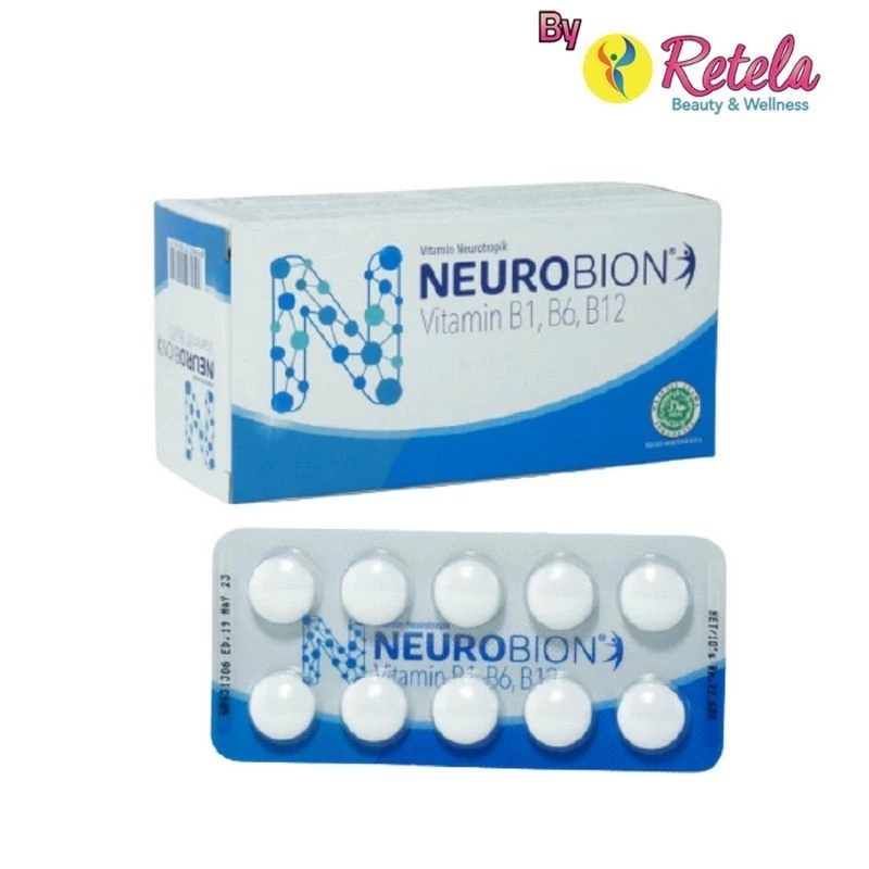 Jual Neurobion 1 Strip 10 Tablet Vitamin B1, B6, B12 | Shopee Indonesia