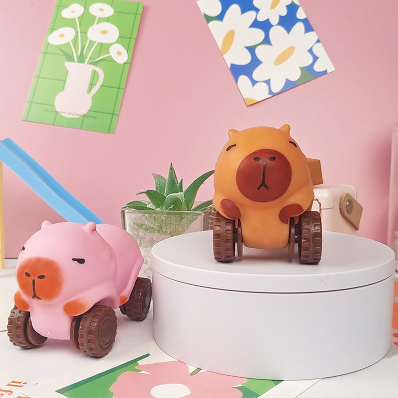 Jual ORNAMEN HIASAN CAPYBARA DENGAN RODA Mainan Murah Mini Pajangan ...