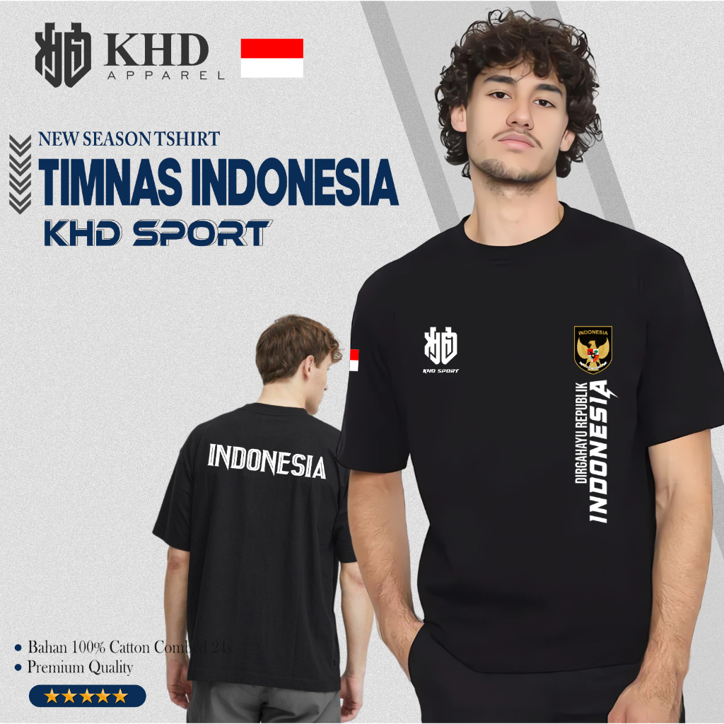 Jual Kaos timnas indonesia l KHD Apparel Baju jersey timnas, kaos ...