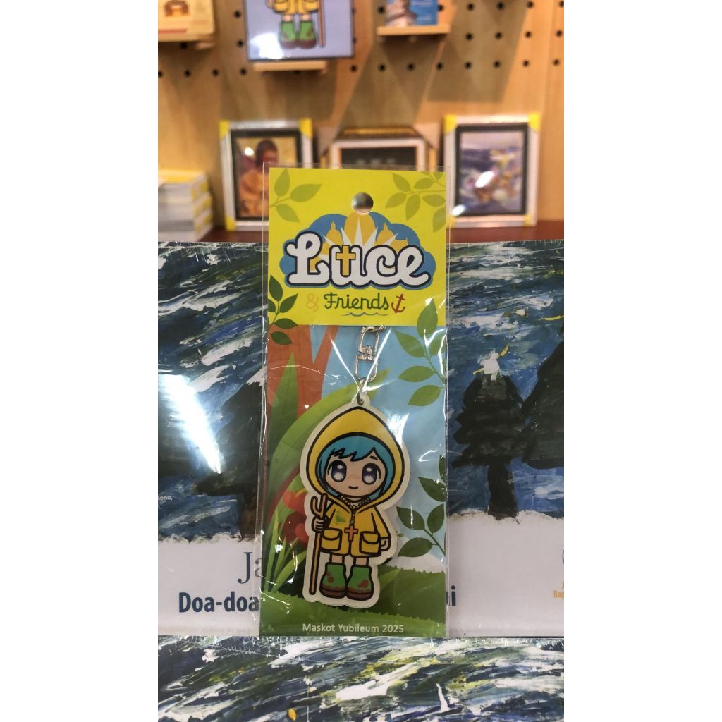 Jual Gantungan Kunci Akrilik Luce (Luce, Fe, Xin, Sky) Maskot Yubileum ...
