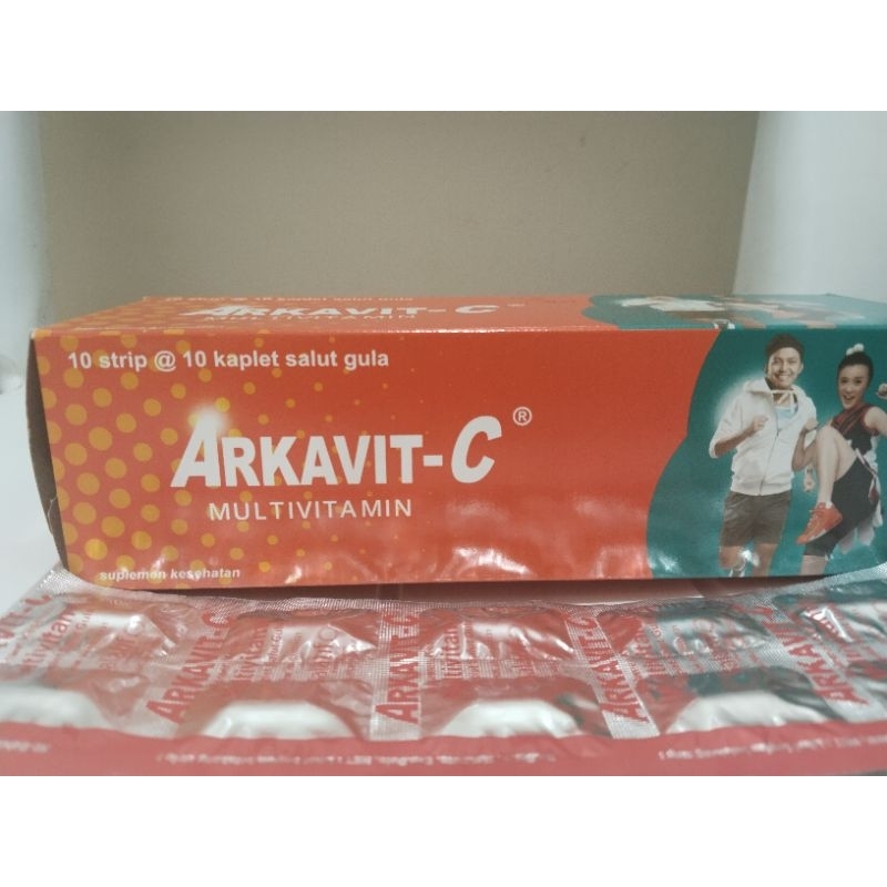 Jual ARKAVIT.C/strip(multivitamin) | Shopee Indonesia