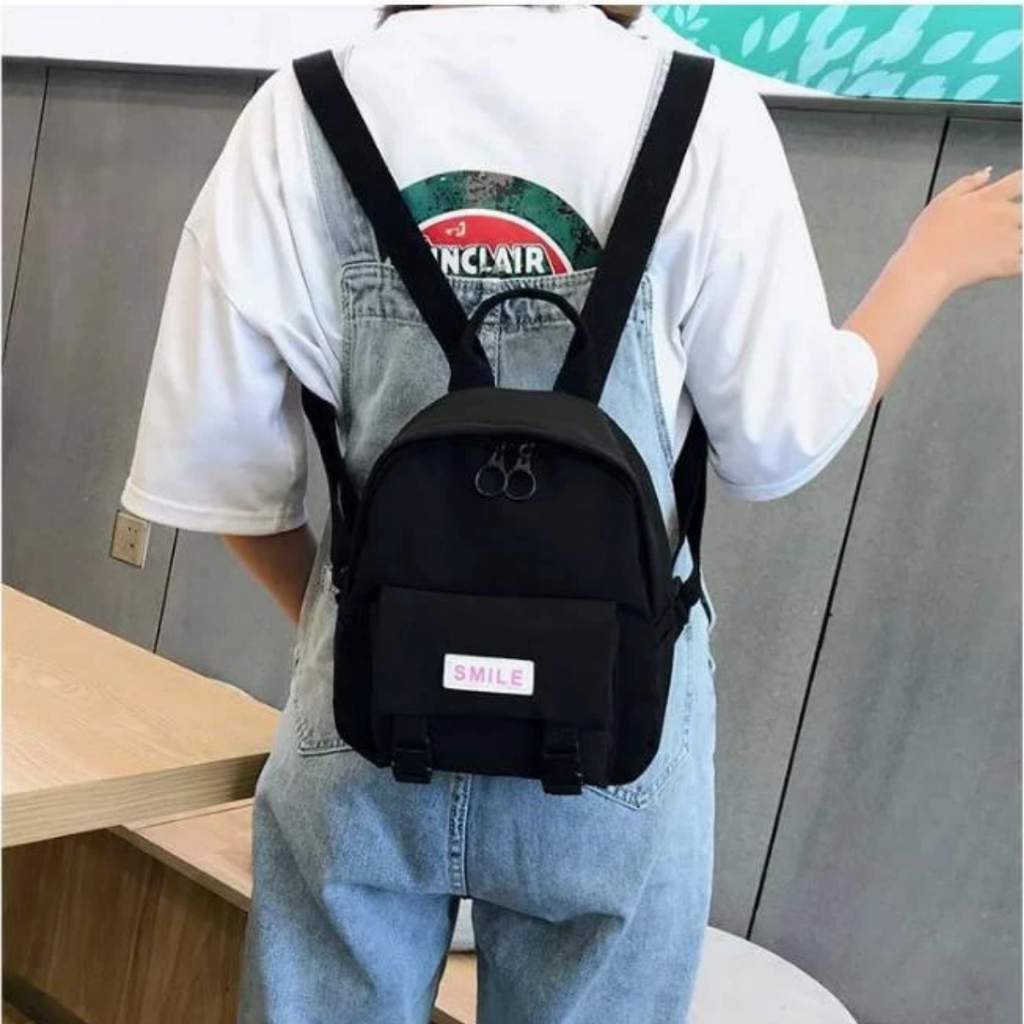 Jual Tas Ransel Mini Wanita Smile - RANSEL MINI WANITA STYLISH SMILE ...