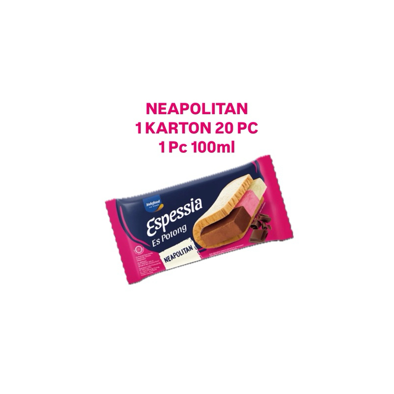 Jual Espessia Es Potong Neapolitan 1 Kardus | Shopee Indonesia