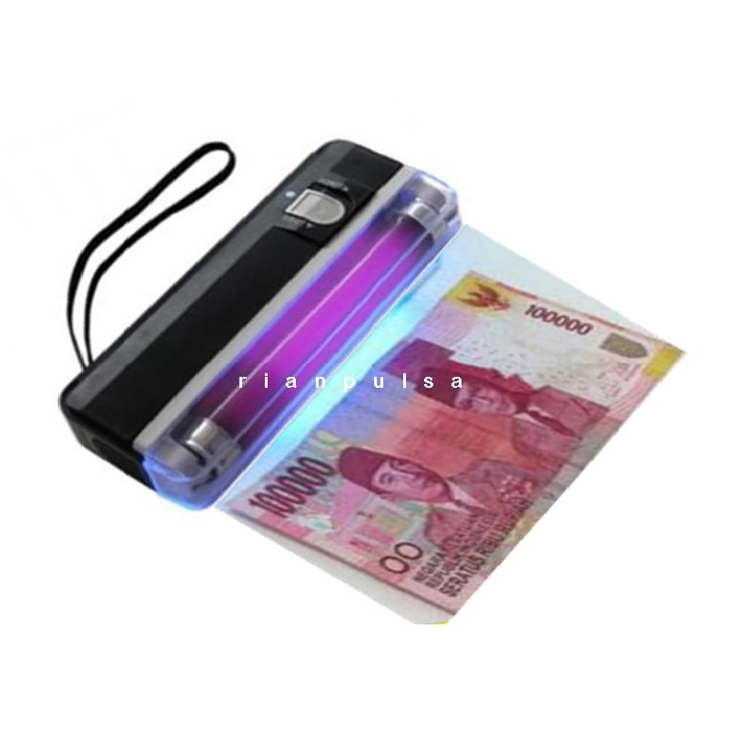 Jual Alat Cek Duit Asli Palsu Lampu Sensor Uang Handheld Backlight LED ...
