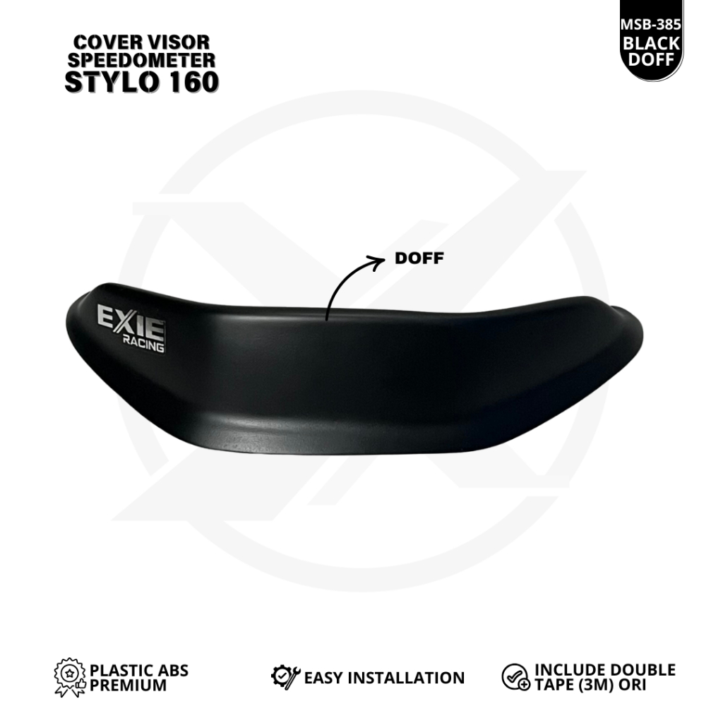 Jual Cover Visor Speedometer Honda Stylo 160 - Garnish Cover Topi ...