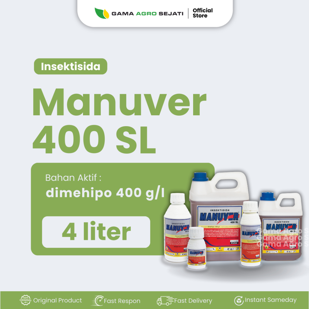 Jual Insektisida Manuver 400 SL 4 Liter | Shopee Indonesia