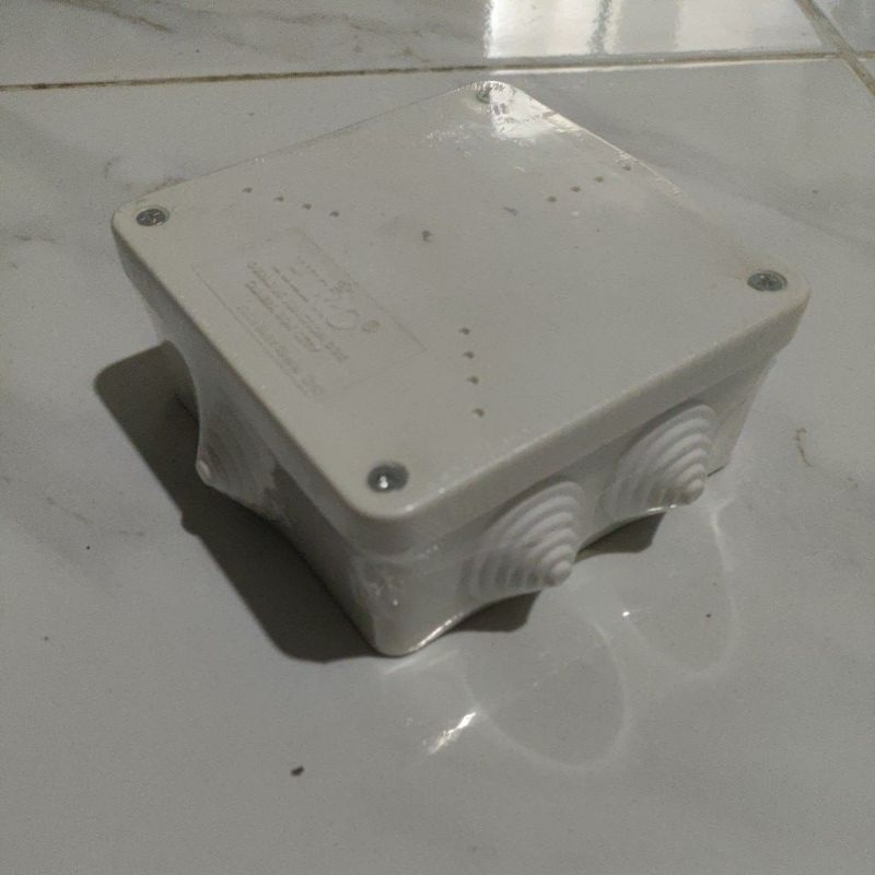 Jual junction box waterfroof duradus camera cctv 10.5cm x 10.5cm ...