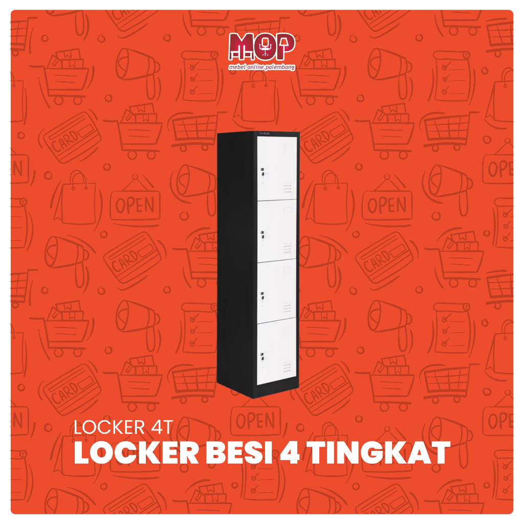 Jual Locker Besi Locker Pakaian Filling Cabinet Locker 4T Frontline ...
