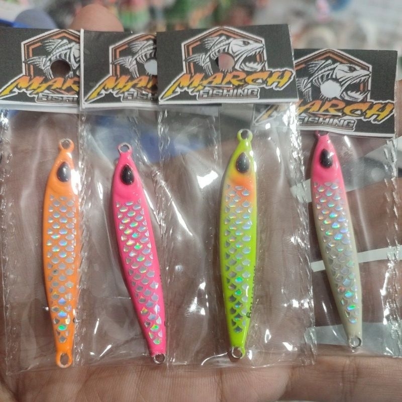 Jual micro jig MARCH JIG 15gr full gid | Shopee Indonesia