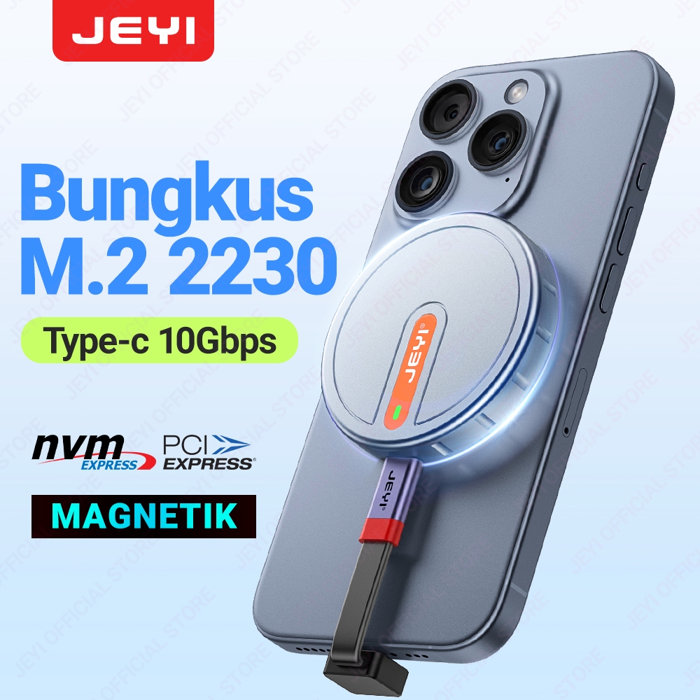 Jual Kasing SSD M.2 NVMe 2230 JEYI Magnetic dengan Magsafe untuk iPhone ...