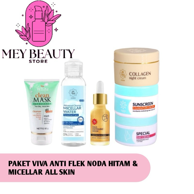 Jual VIVA PAKET FLEK HITAM BANDEL EXTRA+ MICELLAR 100% ORIGINAL ...
