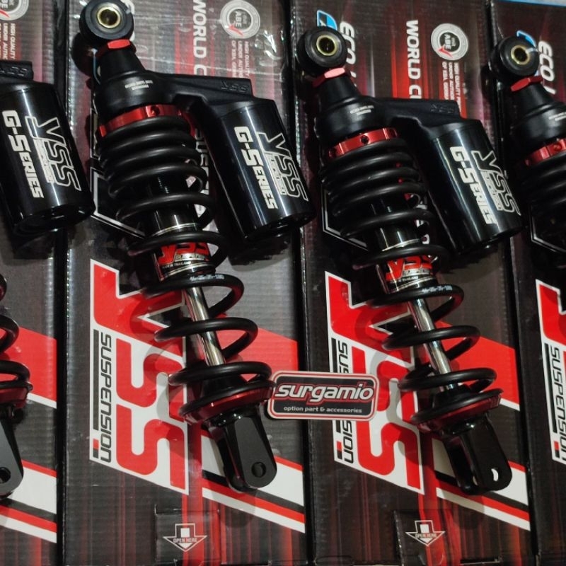 Jual Shock YSS G series G-plus Full Black 300mm mio soul fino Yss ...
