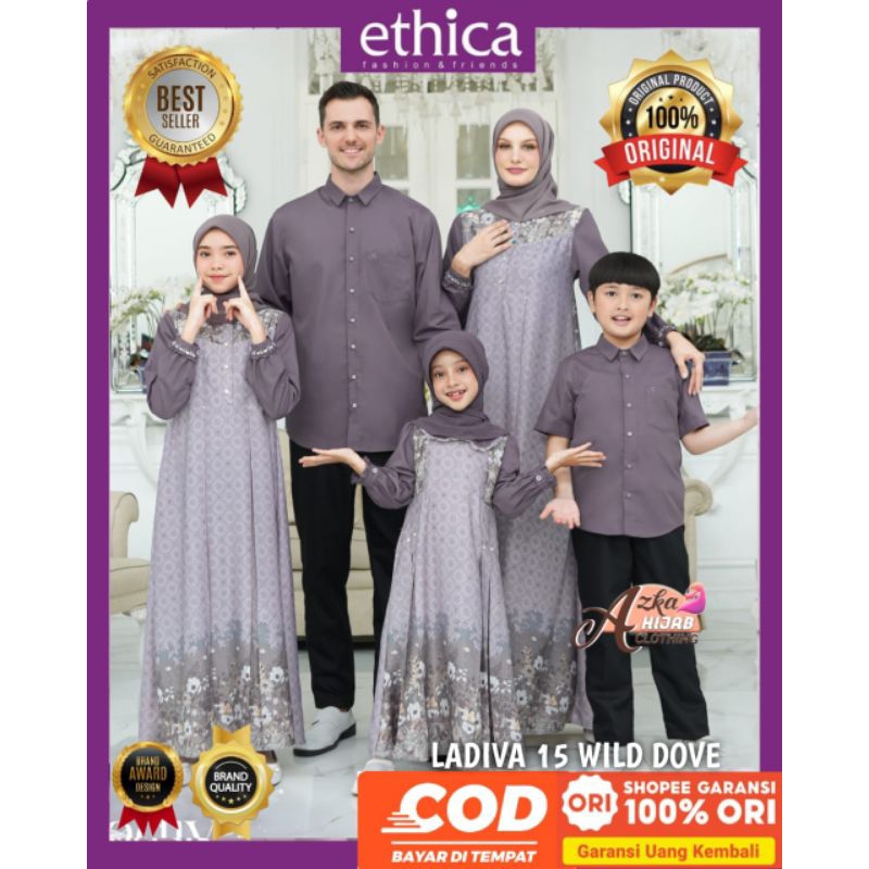 Jual Ready New Arrival ETHICA Sarimbit Ladiva 15 Wild Dove Ethica ...