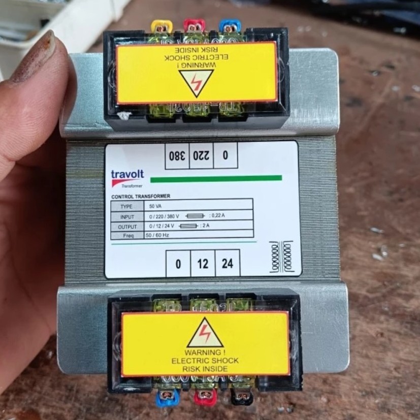 Jual Trafo Step Up Down 50VA 380V / 220V - 12V / 24V 50 VA Isolasi ...